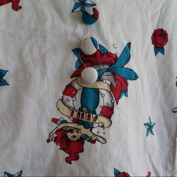 Disney | Dresses | The Little Mermaid Ariel Rockabilly Pinup Dress ...
